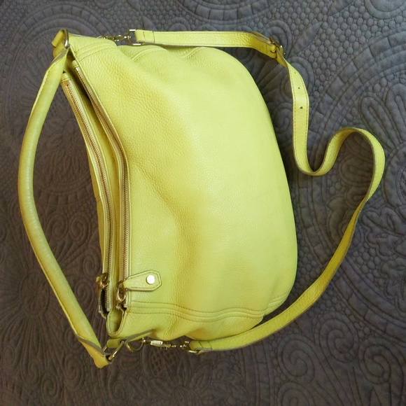 J. Crew | Bags | J Crew Biennial Crossbody Hobo Shoulder Handbag Neon ...